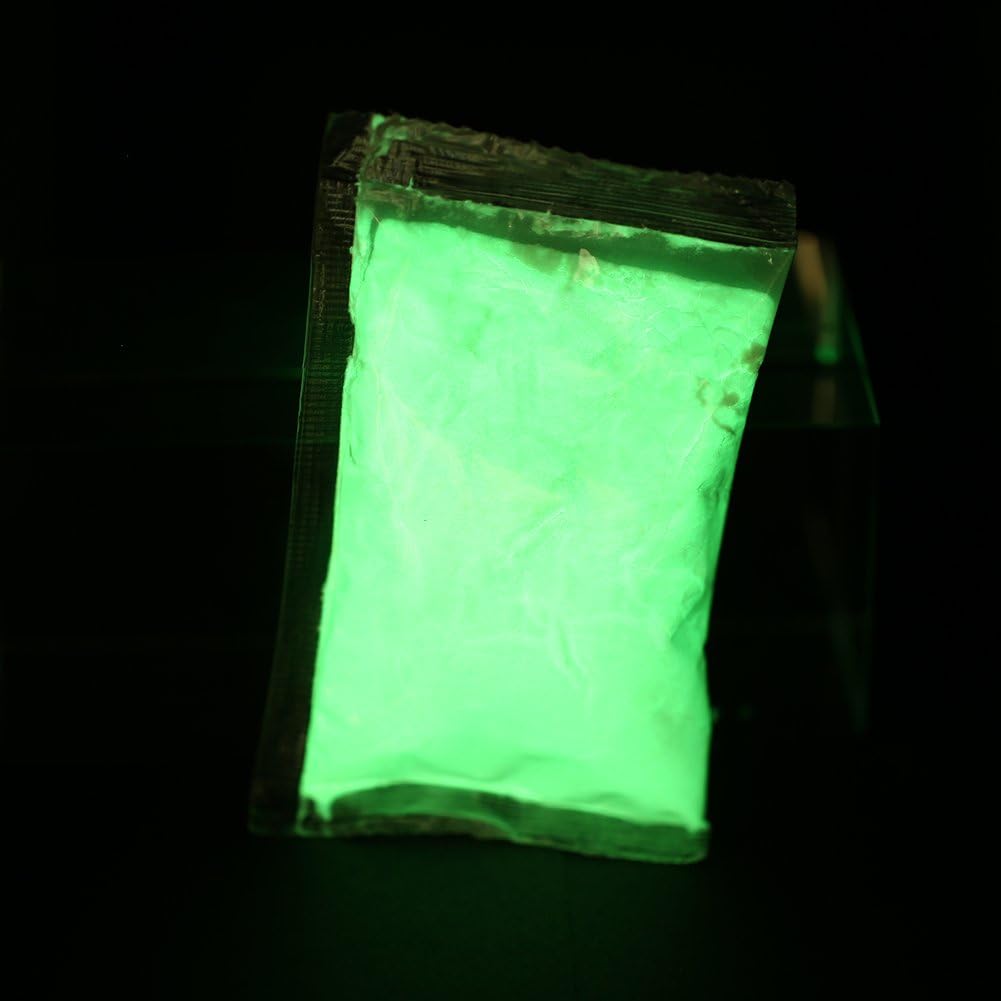 100g Fluorescent Powder, Fluorescent Resin Pigment Glow in the Dark ...