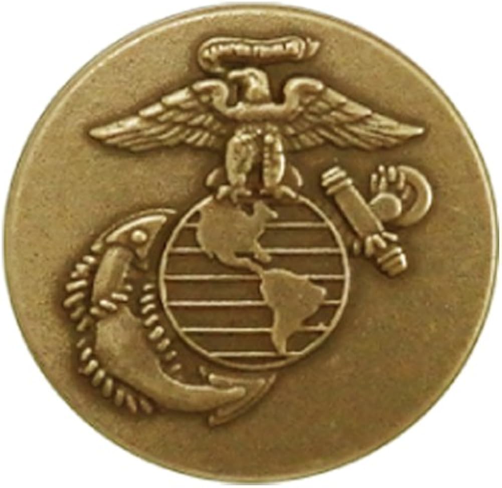 Amazon.com: US Marine Corps Brass Lapel Pin. Made in USA.: Clothing