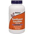 Amazon.com: NOW Foods Sunflower Lecithin 1200 mg Soy-Free, Non-GMO ...