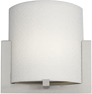 Bow Wall Sconce Shade Shade color: White Weave - Light Fixture ...