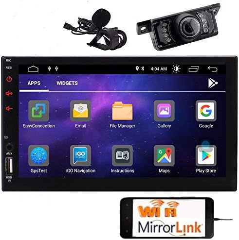 Double Din Android 10.0 Car Stereo 7 Inch Touch Screen Car Radio with ...