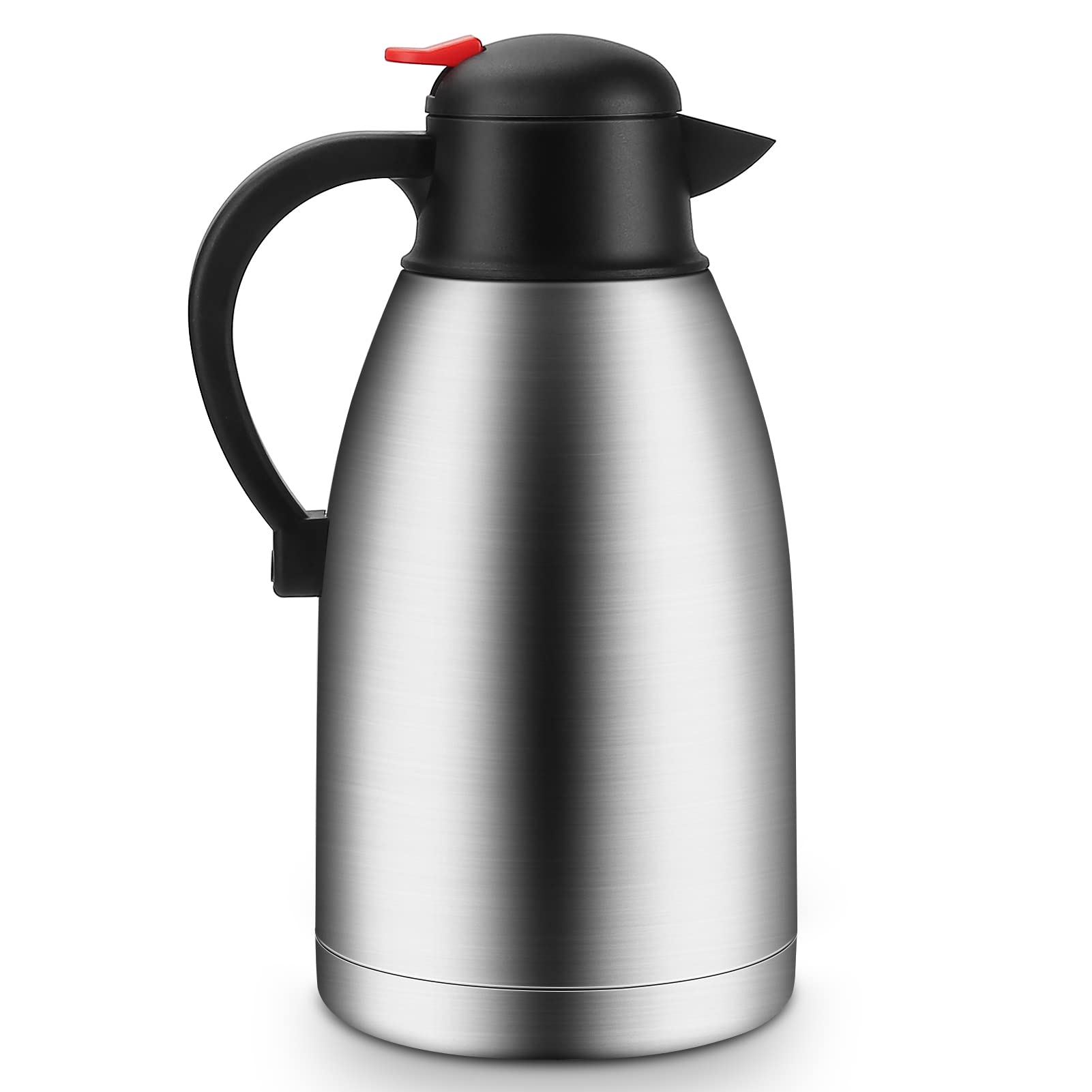Mua 68oz Stainless Steel Thermal Coffee Carafe, 2 Liter Double Walled Vacuum Insulated Flask for ...