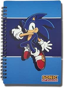 Amazon.com : Sonic the Hedgehog Modern Notebook : Wirebound Notebooks ...