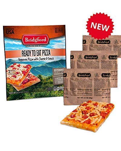 Bridgford Pepperoni Pizza With Cheese MRE Survival Food - 3 Pack ...