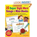 Amazon.com: 25 Super Sight Word Songs & Mini-Books: Fun Songs Set to ...