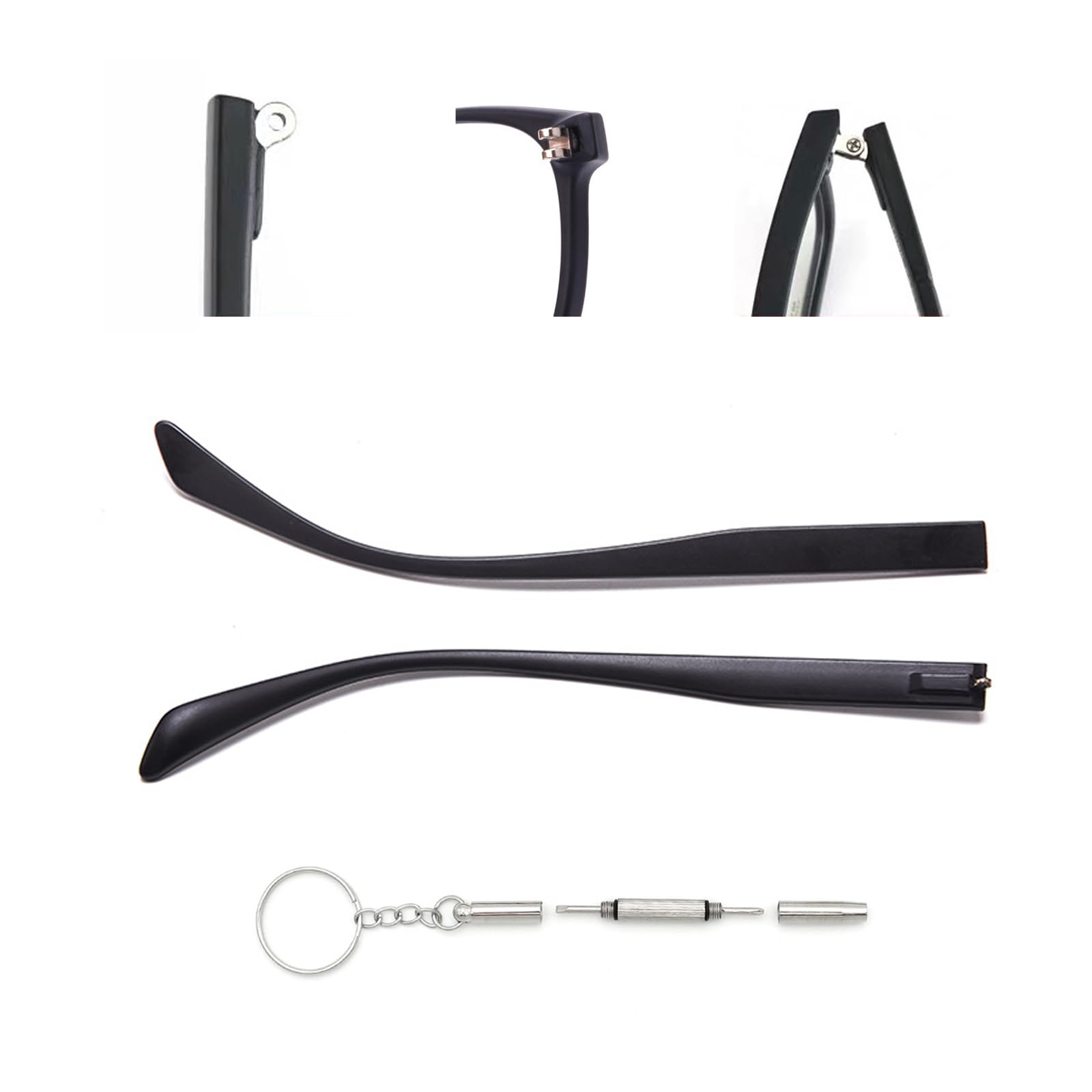 Glasses Replacement Arms, Eyeglass Replacement Temples, Plastic Glasses ...