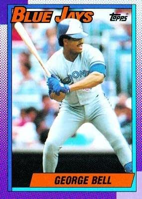 Amazon.com: 1990 Topps #170 George Bell - Toronto Blue Jays (Baseball ...
