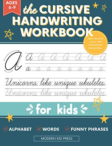Buy The Cursive Handwriting Workbook For Kids A Fun And Engaging 