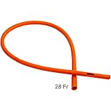 Sonda rettale in gomma Cannula Colon Tube - Estremità chiusa - 50 cm ...