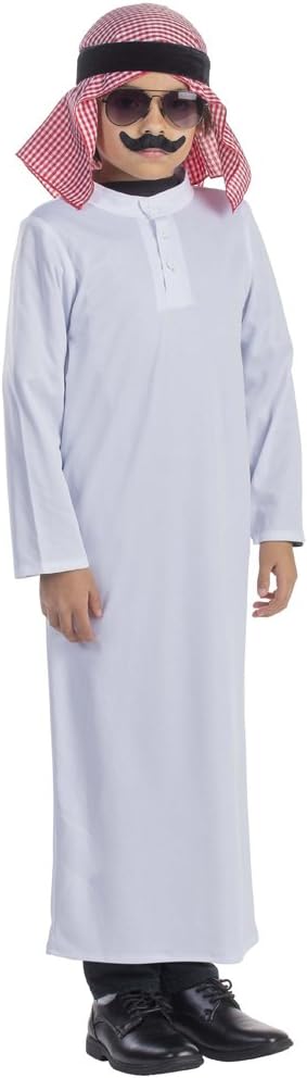 Dress Up America Boy’s Arabian Sheik Costume for Kids Arabian Sheik ...