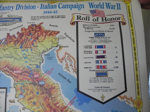 88th Infantry Division - Italian Campaign World War II Poster - World ...