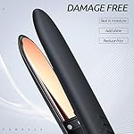 VANESSA PRO Flat Iron Hair Straightener, 100% Pure Titanium Flat Iron ...