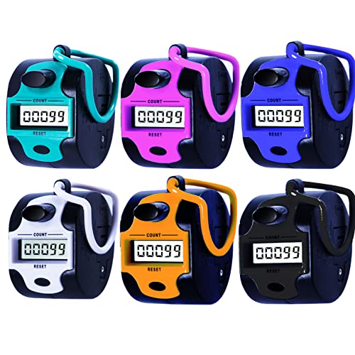 Handy Counter Click Manual Digital clicker Stitch Tally Counters Finger ...
