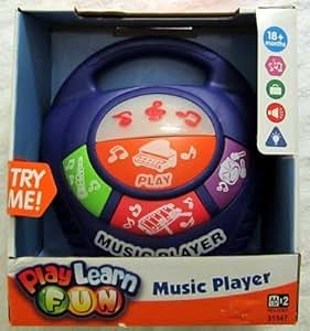 Amazon.com: Kid Connection My First Music Player: Toys & Games