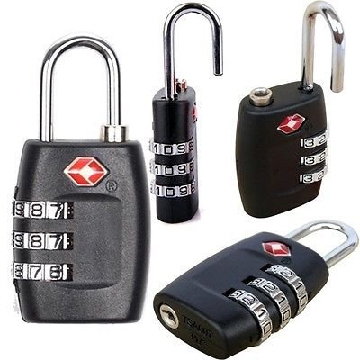 Buy New 2 Pieces Security Padlock [ 3-dial Combination ] Travel ...