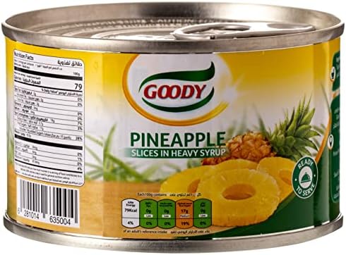 Goody Pineapple Sliced, 227g - Pack of 1 price in Saudi Arabia | Amazon ...