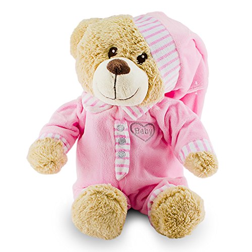 Buy Guaranteed4Less Newborn Baby Teddy Bear Soft Toy Pyjamas Blue Pink ...