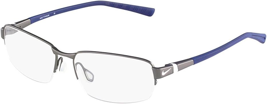 NIKE 6051 Eyeglasses 060 Charcoal 54-15-145: Amazon.co.uk: Sports ...