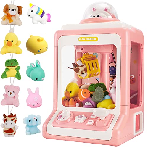JHkim Claw Machine for Kids, Mini Claw Machine Candy Dispenser Toys for ...