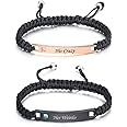Amazon.com: MJartoria Couples Bracelets, Matching Bracelets for Couples ...