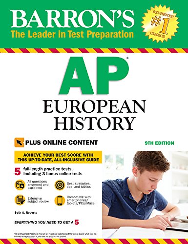 Barron’s AP European History, 9th Edition: with Bonus Online Tests ...