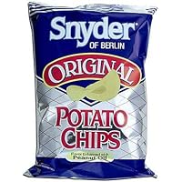 Amazon.com : Snyder of Berlin Original Thin & Crispy Potato Chips 9.5 ...