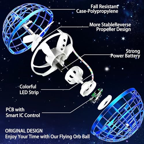 Nacai Flying Orb Ball,Galaxy Ball Toy 2023,Hover Orbs Cosmic Globe ...