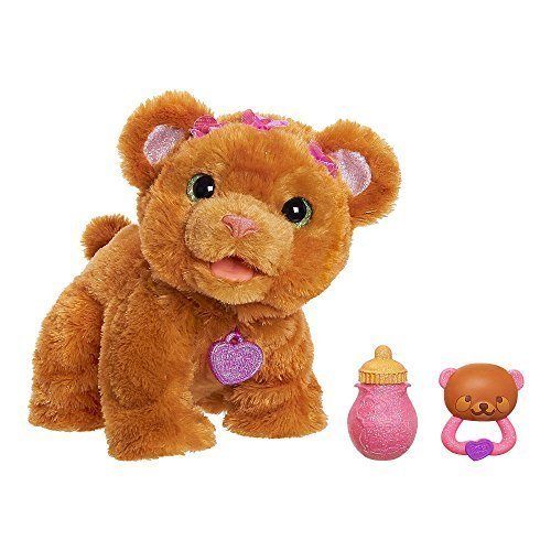 FurReal Friends Woodland Sparkle Peanut Butter, My Baby Bear Cub Food ...