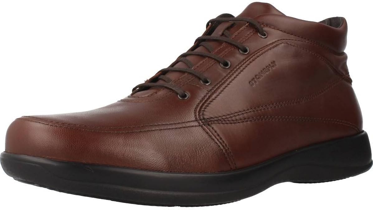 Stonefly Men Boots Season III 8 Brown 8 UK: Amazon.co.uk: Shoes & Bags