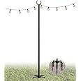 Amazon.com: Sungaryard String Light Pole Stand for Outdoor String ...