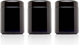 Amazon.com - Infinity Jars 250 ml (8.5 fl oz) 3-Pack Tall Black ...
