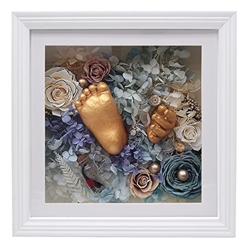 10x10 Shadow Box Frame, 3D Shadow Box Display Case with European Border ...