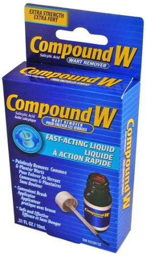 (CN) Compound W (French) Pour Enlever Les Verrus Extra-Fort Liquide A ...