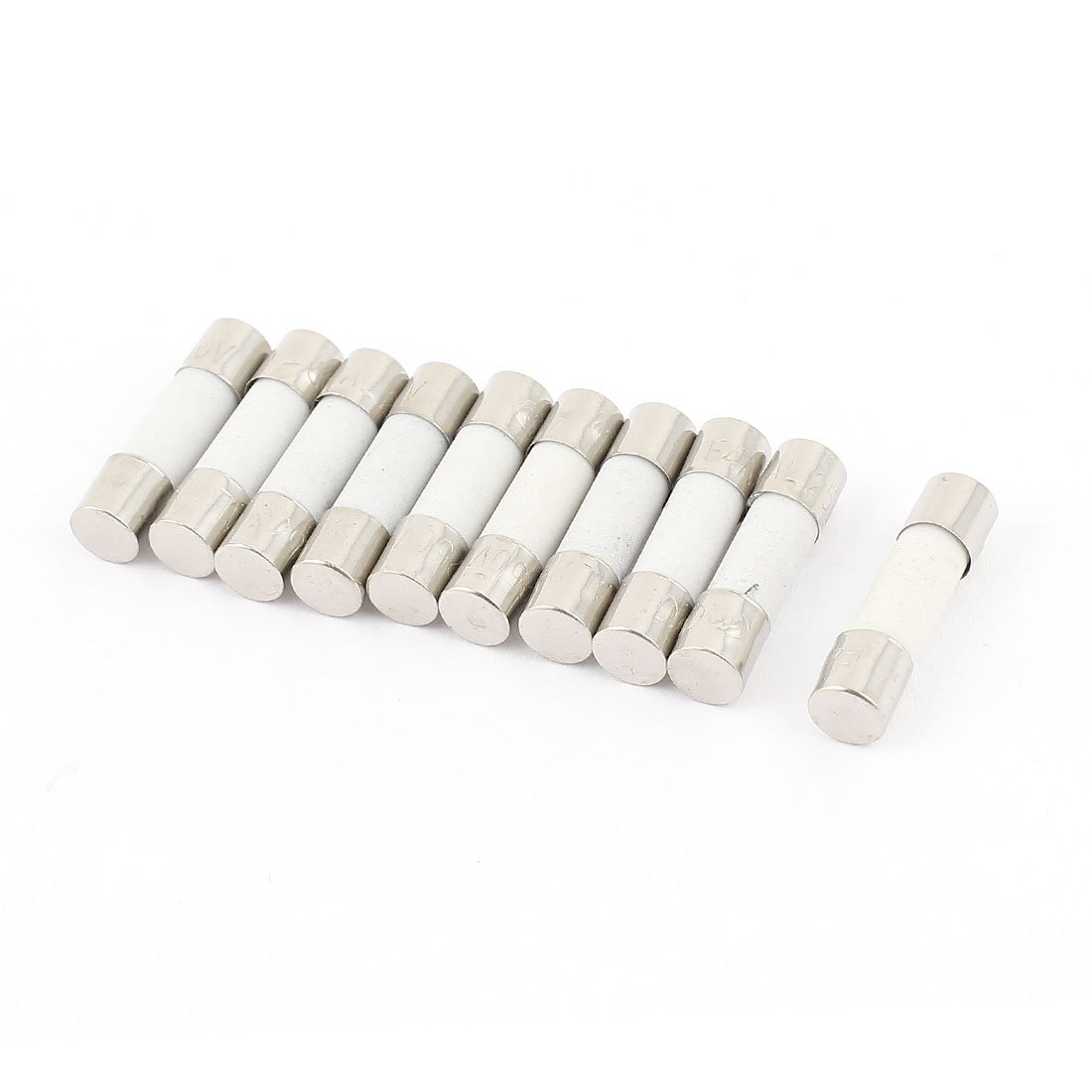 10 Pcs 250V 10A F10A Fast Blow Ceramic Fuses Tubes 5mm x 20mm: Amazon ...