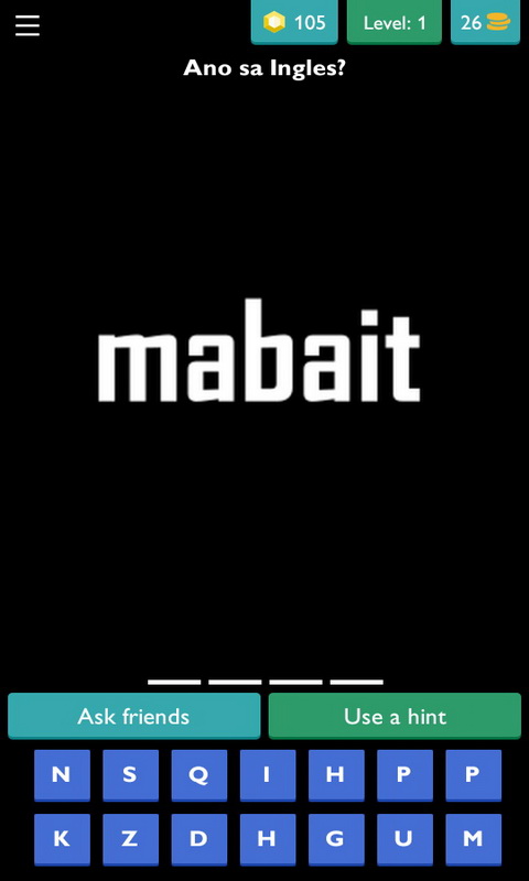 Amazon.com: Ano sa Ingles 2 - Tagalog to English Word Game : Apps & Games