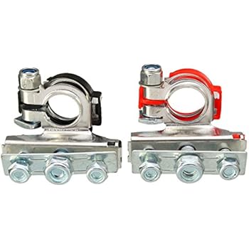 Amazon.com: 2-4/0 Ga. No-Crimp Three-Way Positive Lead Battery ...