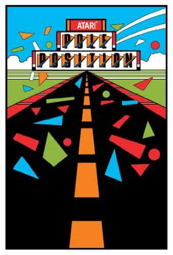 Amazon.com: Pole Position Video Arcade Game Poster Print 16" X 24 ...