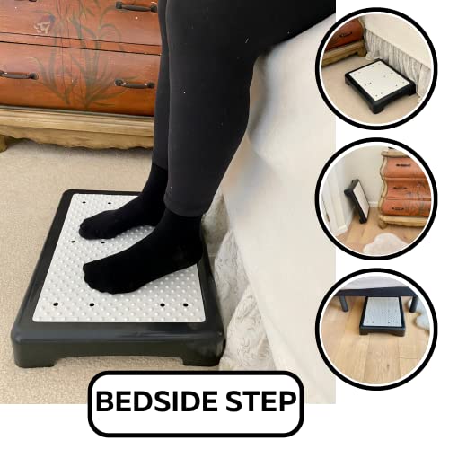 Evelots Mobility Half Step Riser Stool-3.5 Inches High Platform-Non ...