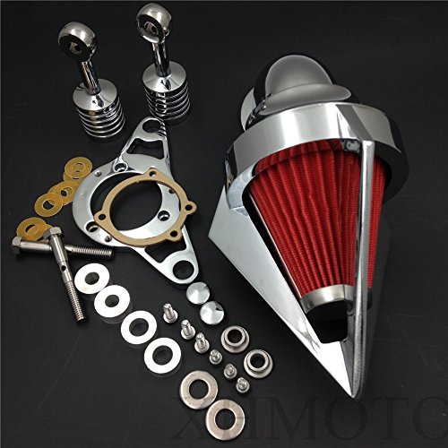 Triangle Air Cleaner Filter For Harley Softail Fat Boy Dyna ...