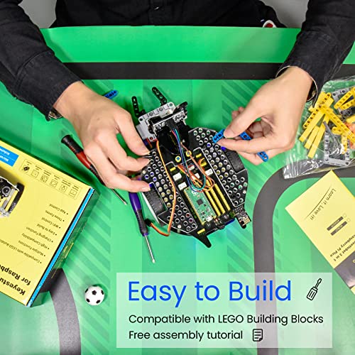 KEYESTUDIO Beetlebot 3 In 1 Robot Car Starter Kit For Raspberry Pi PICO, MicroPython C+ Language ...