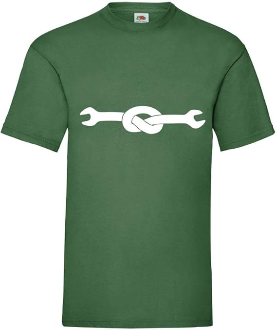 Spanner with Knot Men T-Shirt - shirt84 : Amazon.co.uk: Clothing