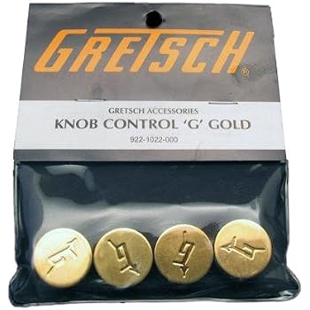 Amazon.com: Gretsch “G” With Arrow Control Knobs, Chrome (Pkg 4 ...