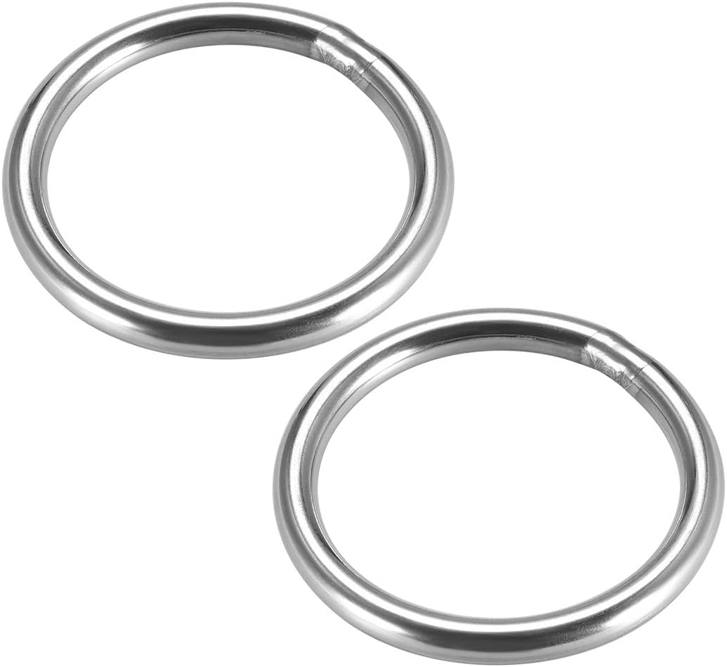 sourcing map Stainless Steel O Ring 40mm(1.57") Outer Diameter 4mm ...