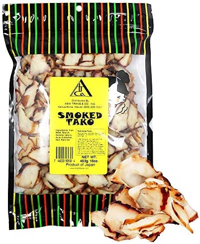 Asia Trans Smoked & Dried Cuttlefish Tako | Hawaiian Seafood Jerky ...