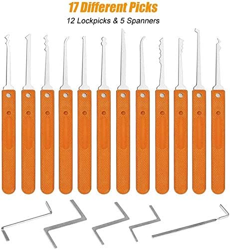 Lock Picking Set Professional 24 Piece Lock Picking Set with 3 ...