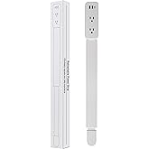 EZ Outlet Electrical Outlet Extender. Access Hard-to-Reach Outlets ...