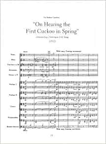 2 Pieces for Small Orchestra - On Hearing the First Cuckoo in Spring ...