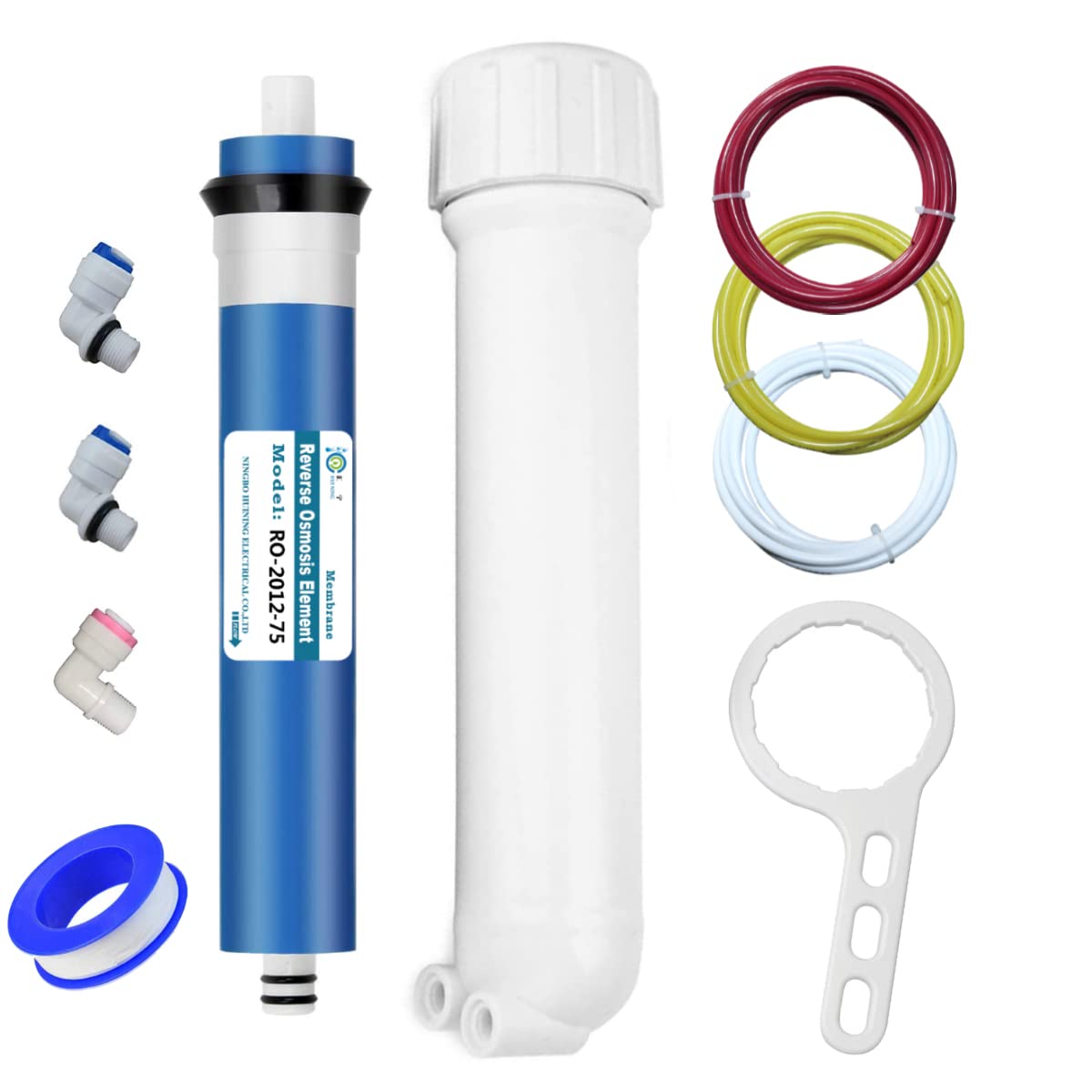 Mua Huining Reverse Osmosis Membrane RO Membrane Housing Kit with 1/4 ...