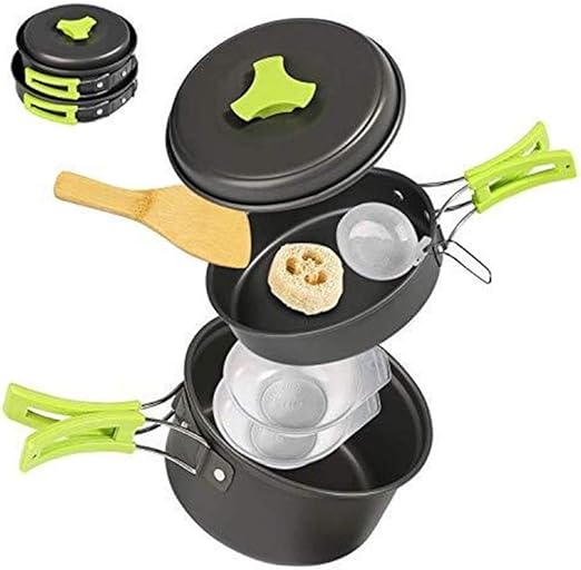 Amazon.com : GEZIPUO Outdoor Survival cookware Camping Cookware ...
