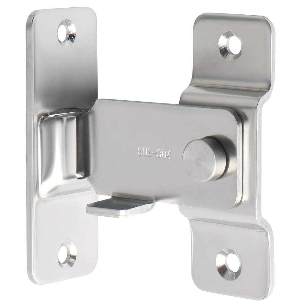 Alisedoor Catch Latch Lock Right Angle Gate Latches Bolt Flip ...